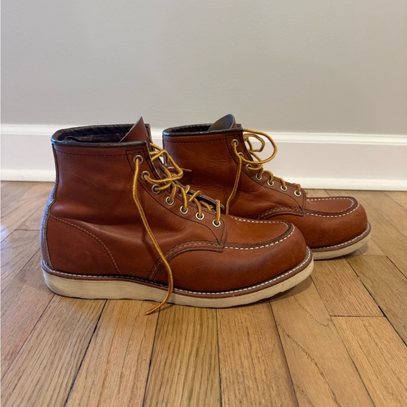 Red Wing Shoes | Shoes | Red Wing Shoes Heritage Style Mens 6inch Boot In Oro Legacy Leather ...